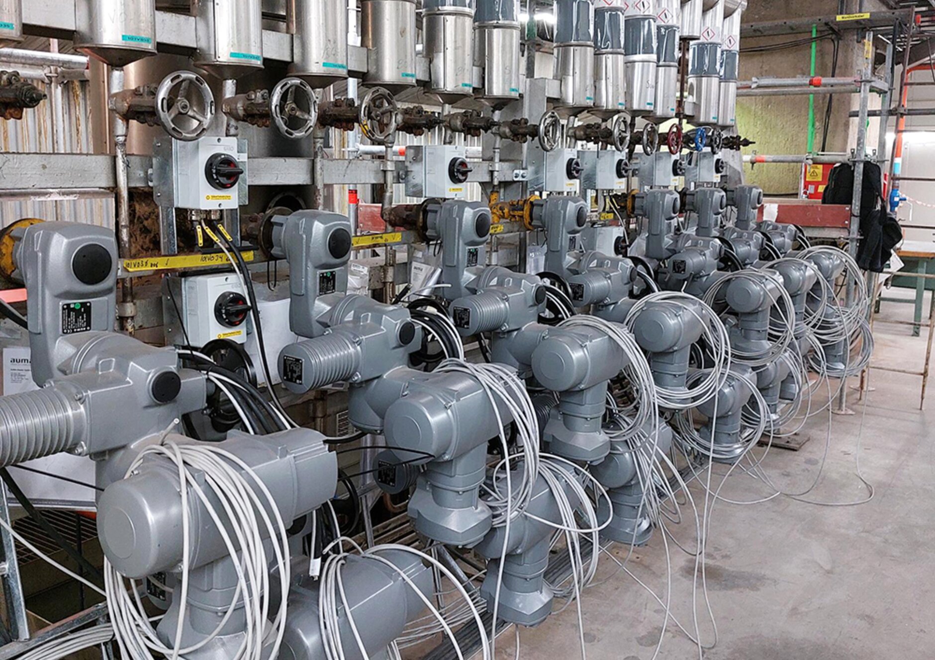 AUMA Profinet actuator retrofit increases plant sustainability